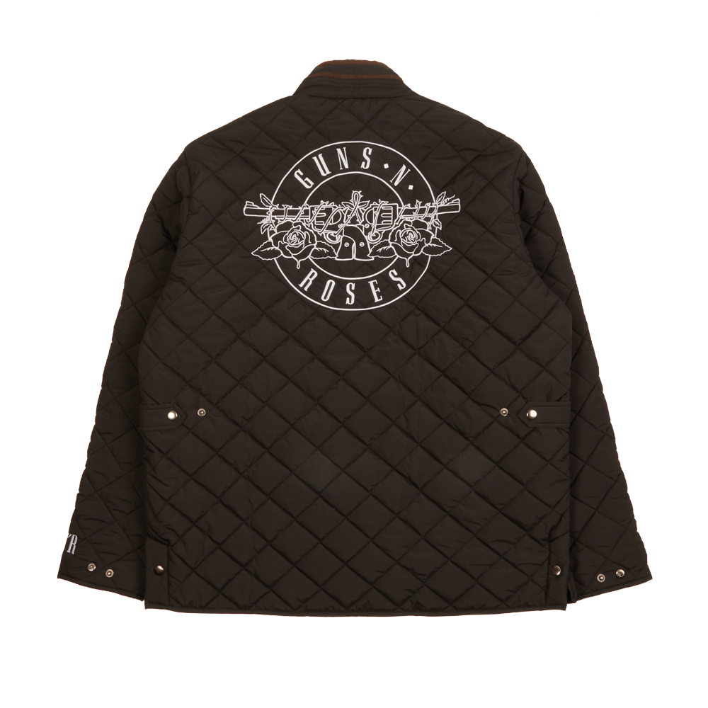 GN'R Quilted Jacket - Guns N' Roses Official Store GN'R Quilted Jacket - Guns N' Roses Official Store