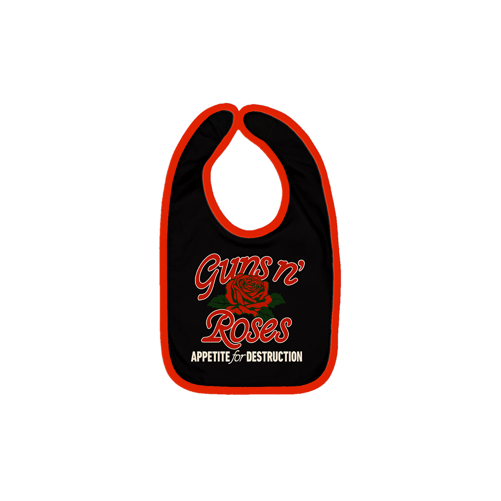 Appetite For Destruction Baby Bib - Guns N' Roses Official Store