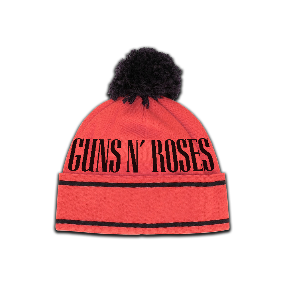 GN'R Logo Red Beanie - Guns N' Roses Official Store