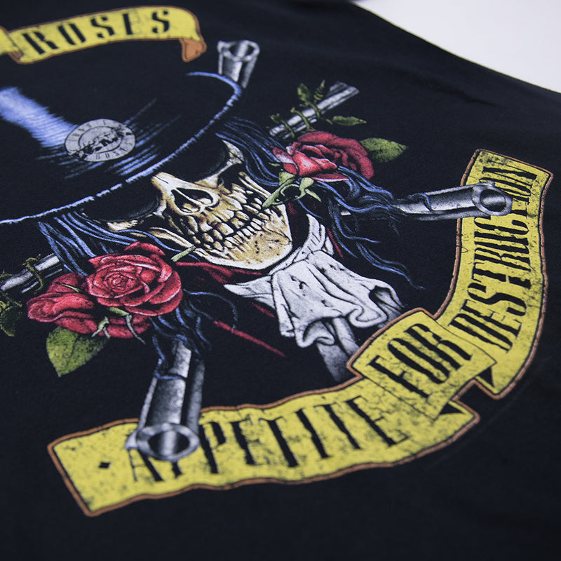 Skull And Roses Tee - Guns N' Roses Official Store